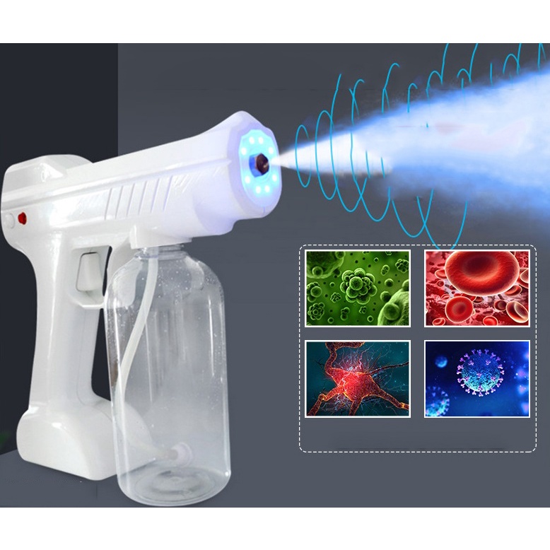 Sterilize gun Wireless Disinfectant spray machine Rechargeable Nano ...