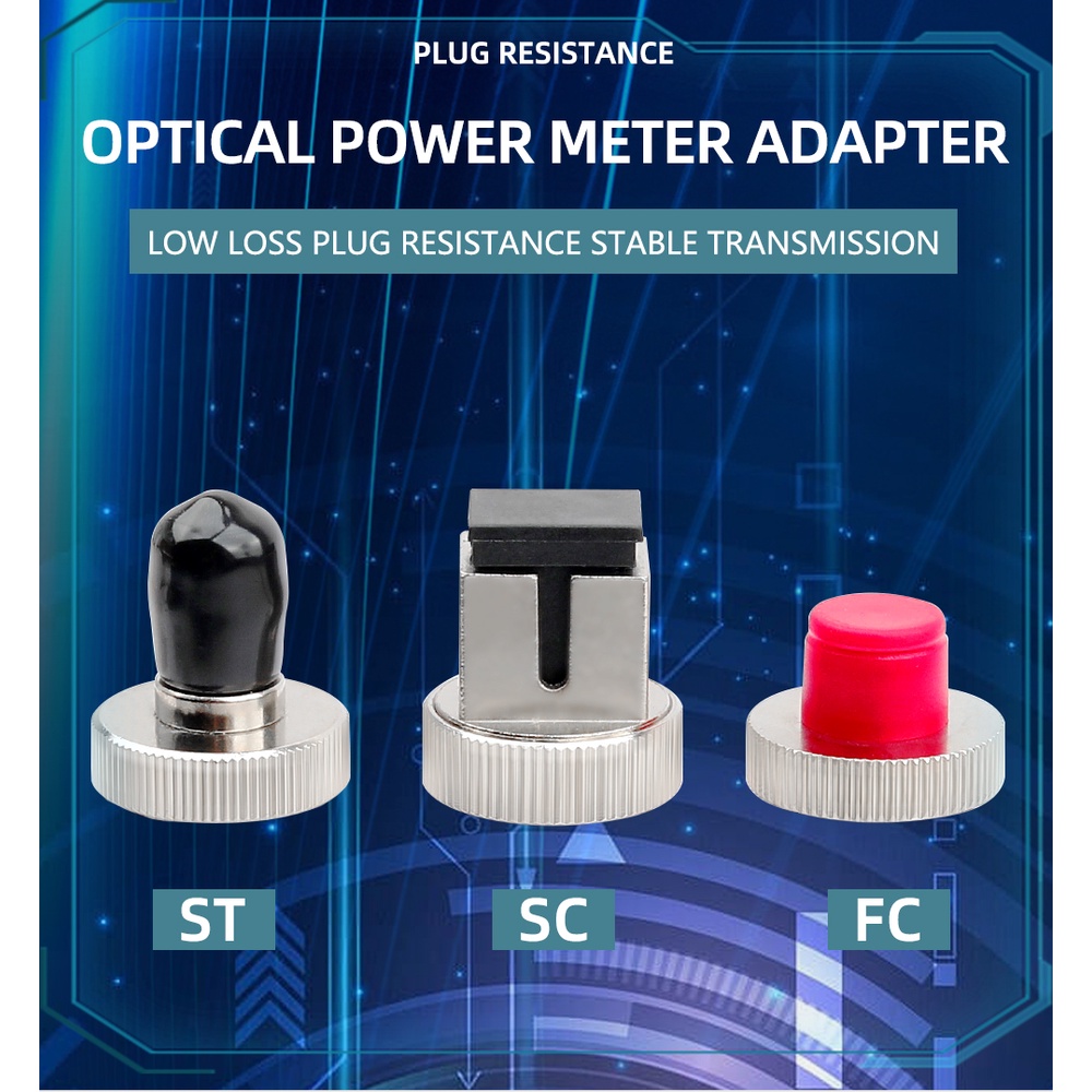 Fiber Optical Power Meter Adapter SC/FC/ST Conversion Optical Power ...