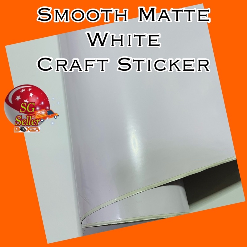 white matte glossy permanent vinyl sticker, craft, decal, wrap, cricut ...