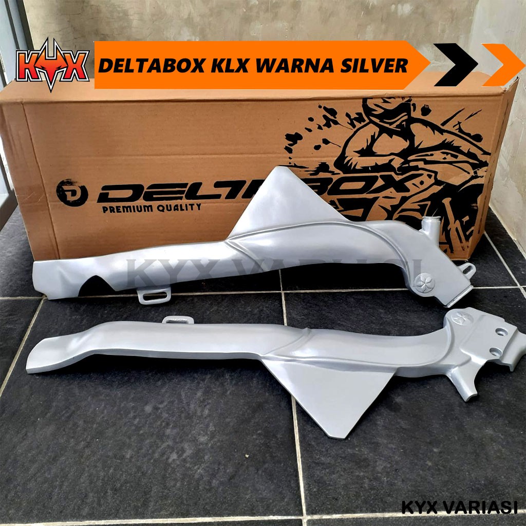 KAWASAKI KYXVARIATION DELTABOX DELTA BOX KLX DTRACKER 150 SILVER ...