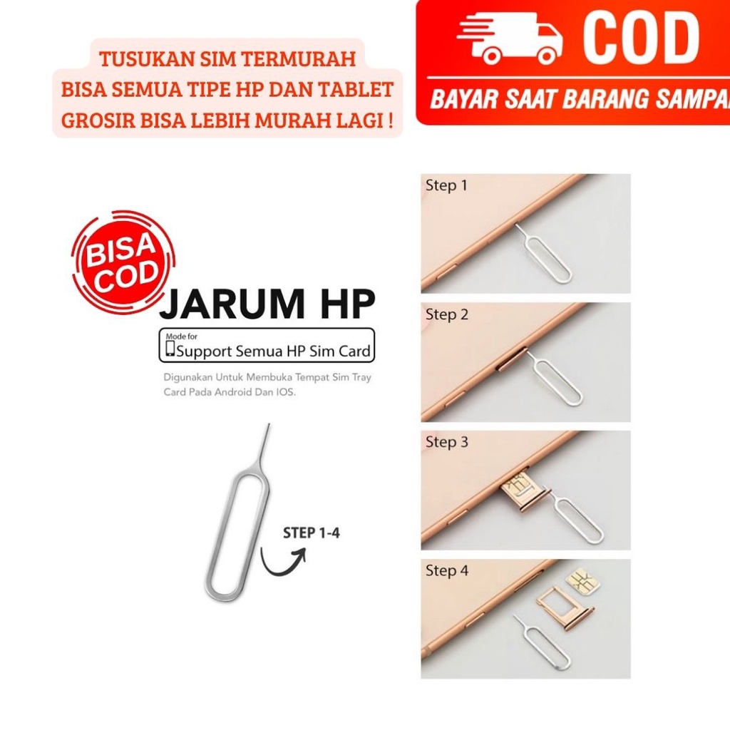 Hp SIM Puncture Needle / Opening CARD / EJECTOR SIM EJECTOR / HP / SIM ...