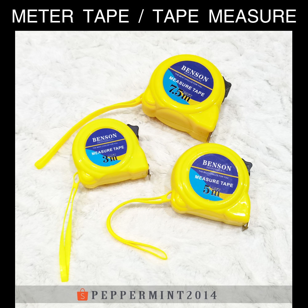 Measuring Meter Steel Tape 3 meter 5 meter 7.5 meter Measurement Device ...