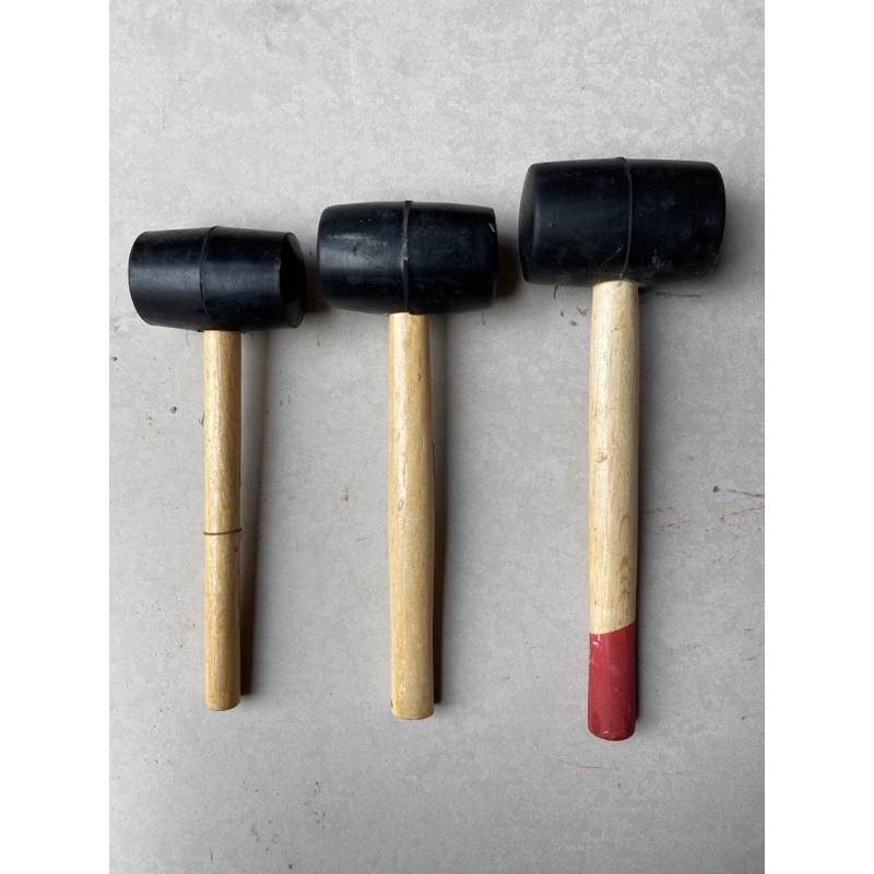 RUBBER MALLET HAMMER HAMMER GETAH HAMMER MOSAIC HAMMER TILE PENUKUL ...