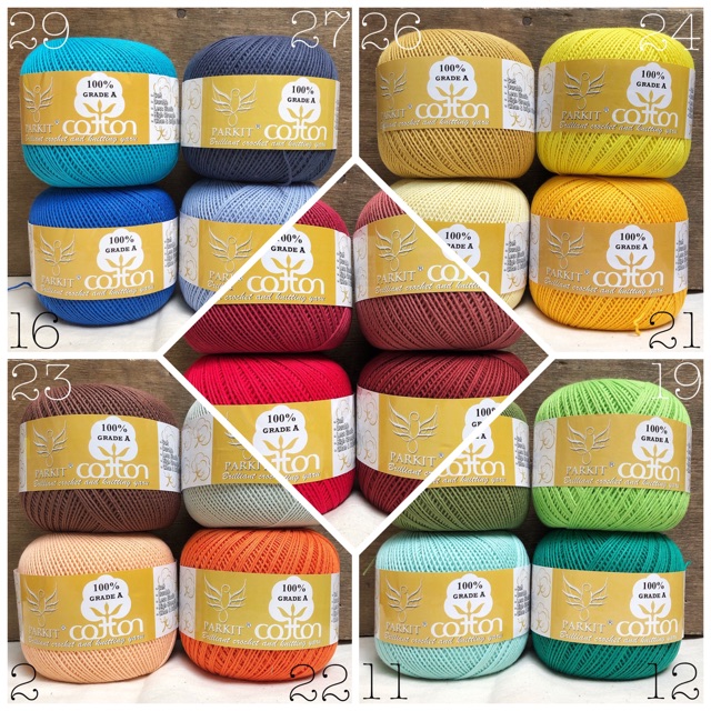 KATUN Parakeet Cotton Knitting Yarn 125gr (Parakeet Cotton) | Shopee ...