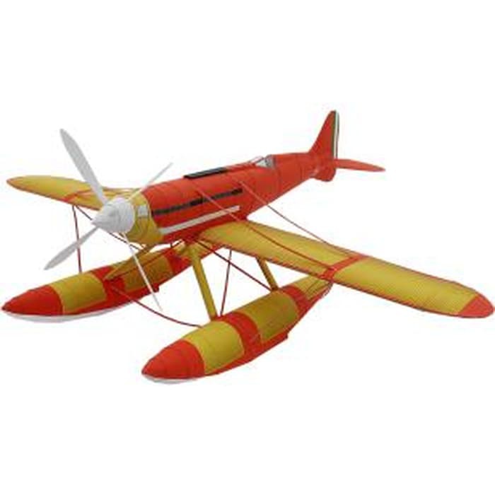 Diy Miniature Papercraft Macci MC72 Airplane | Shopee Singapore
