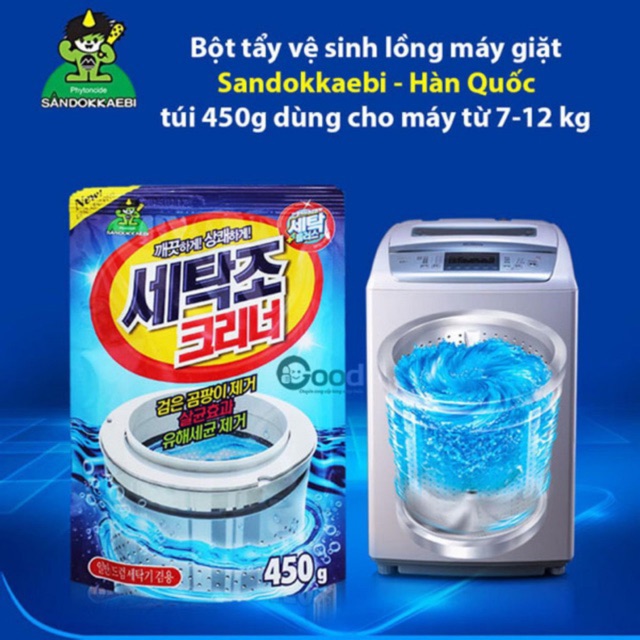 Korean washing machine drum detergent powder (genuine) | Shopee Singapore