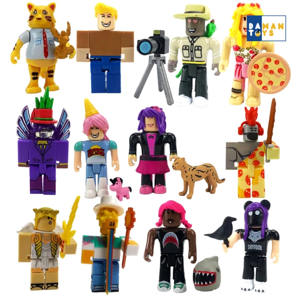 Roblox Action Figure Toy Rob lox Cake Topper Cake Toys Toy Boys Toys ...