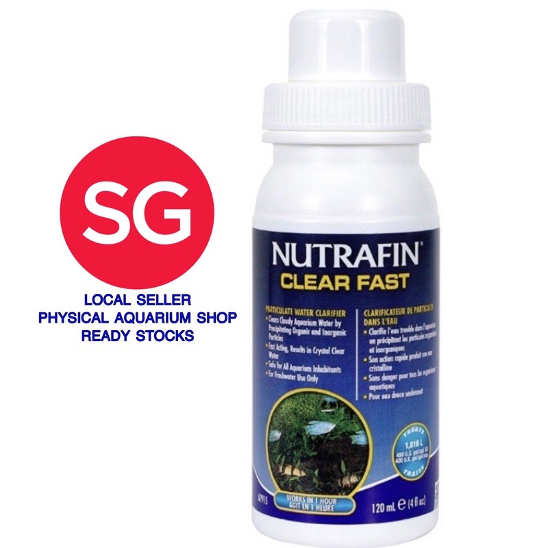 Nutrafin Clear Fast - Particulate Water Clarifier is a fast-acting ...