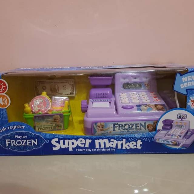 Toy frozen cash register cash register Money Sound Music Educational ...
