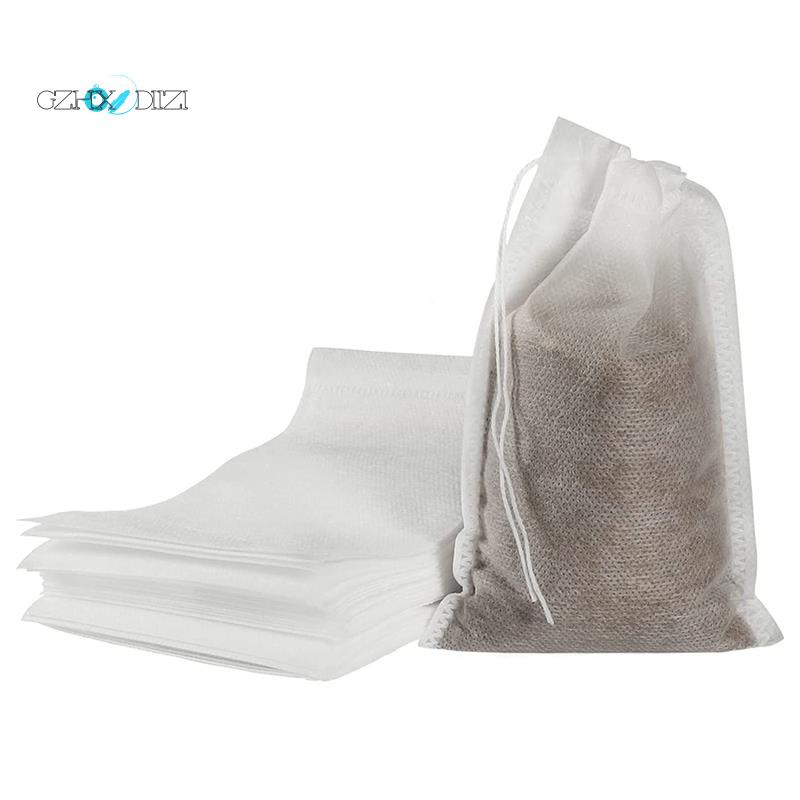 100 Pieces of Mess-Free Cold Brewing Bag Disposable Coffee Filter Bag ...