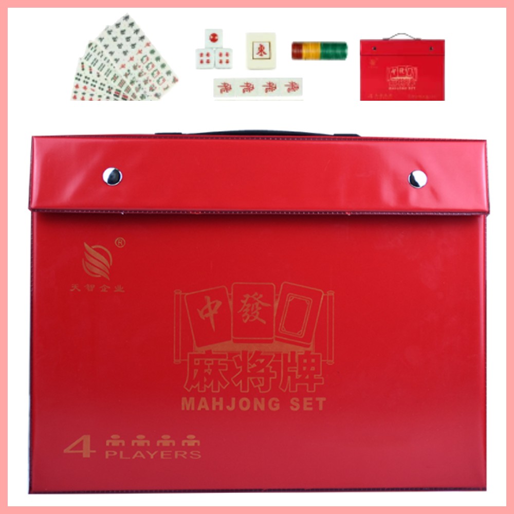 [EXPRESS DELIVERY!] Mahjong Tiles Set (Jade White Edition) 168 TILES ...