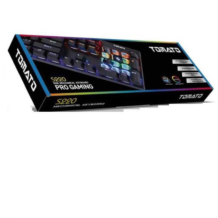 Tomato S220 Mechanical Keyboard | Shopee Singapore