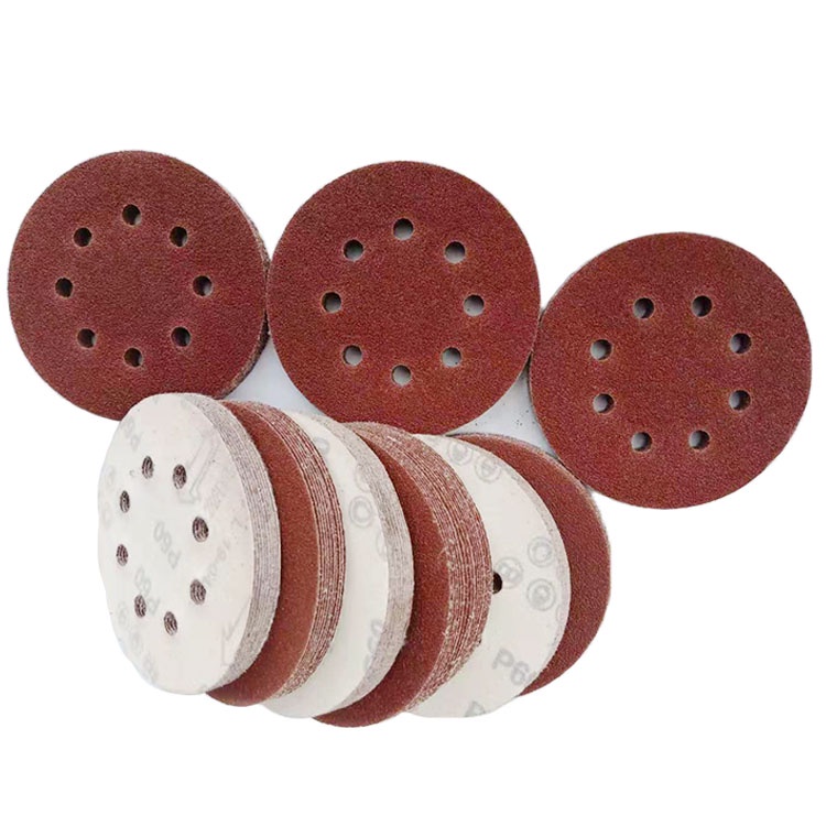 Sandpaper 5 Inch 8 Holes Disc Self-Adhesive (10 pieces per pack ...
