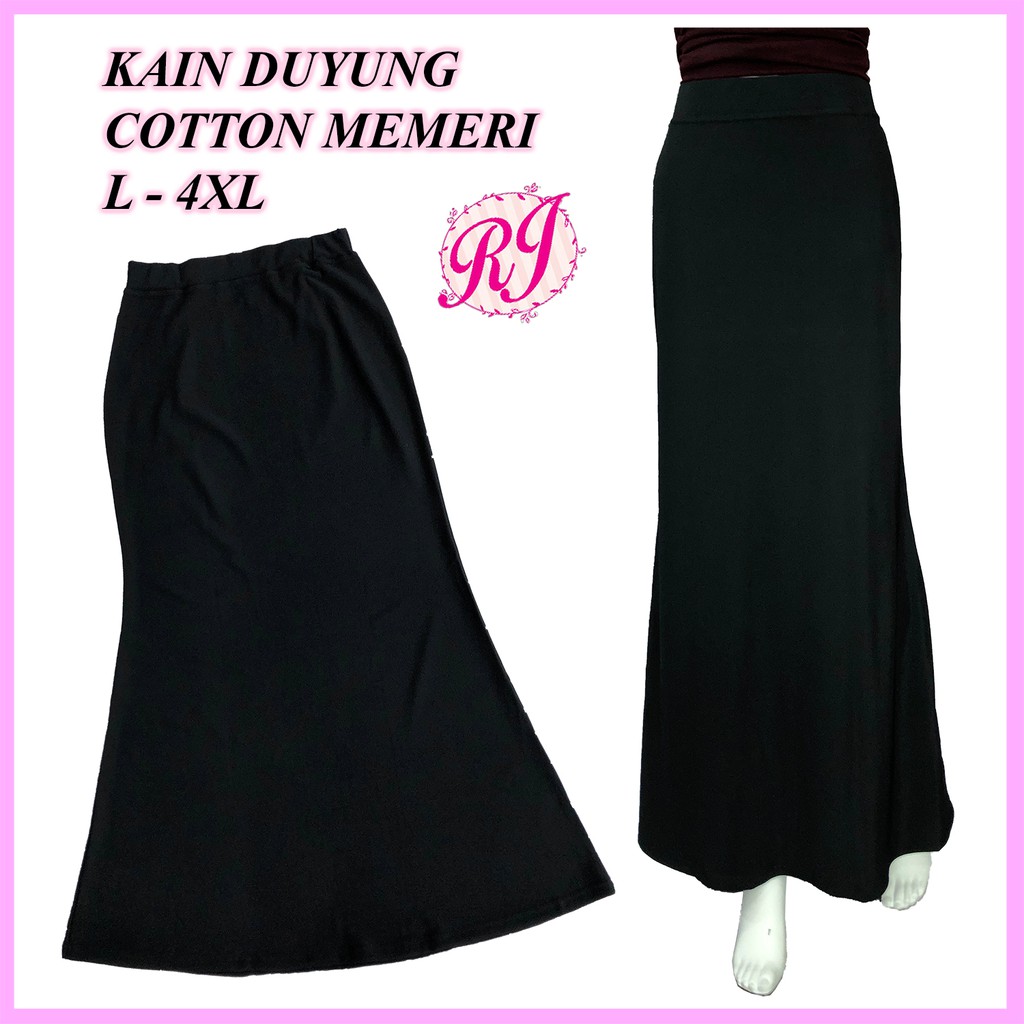 [Plus Size] Kain Duyung Cotton Memeri Plain / Kain tebal berkualiti ...