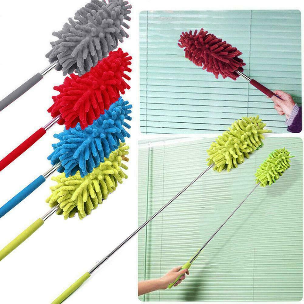 Telescopic Microfibre Duster Extendable Cleaning Tool Home Car Dust ...