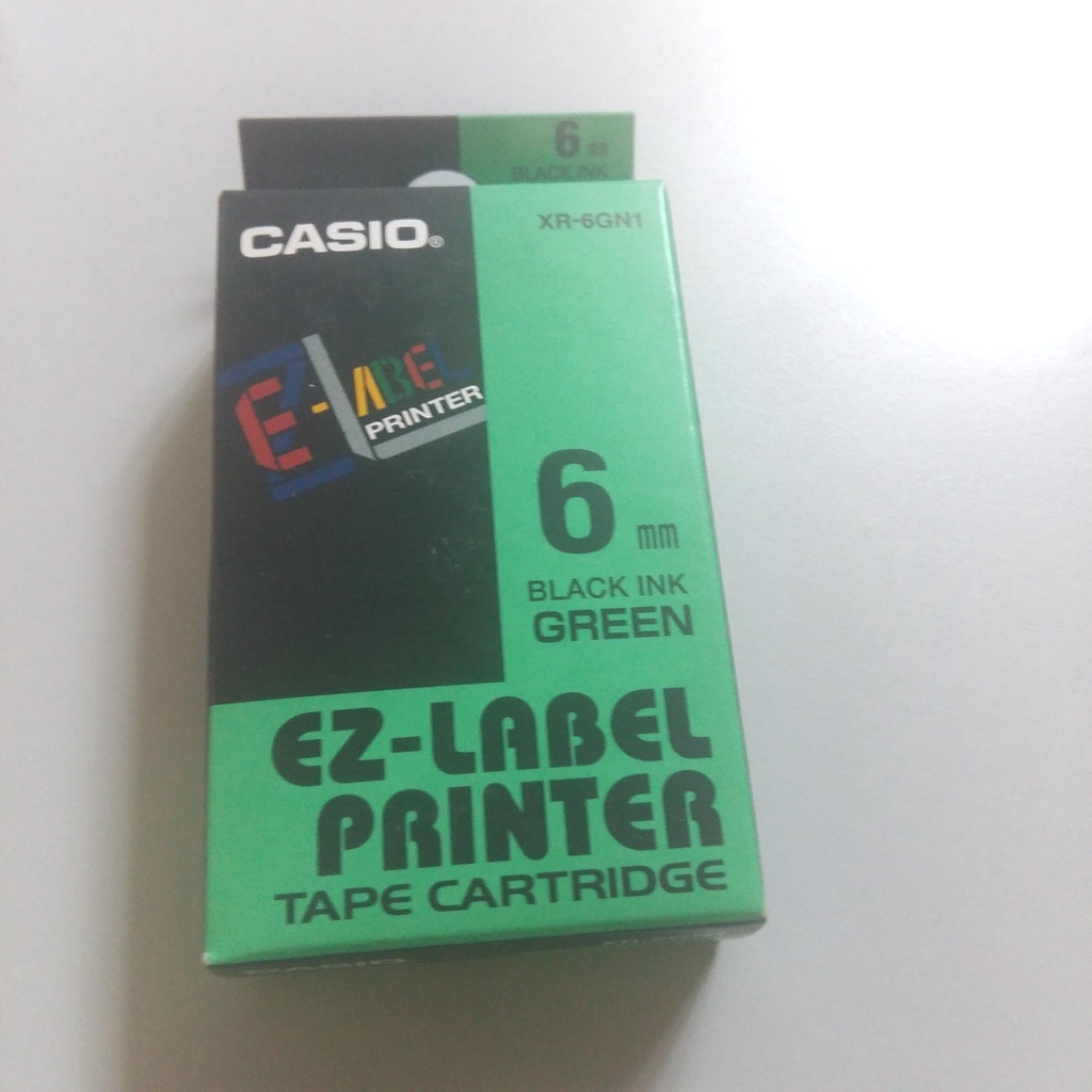 Casio EZ Label Printer Tape (6mm) | Shopee Singapore