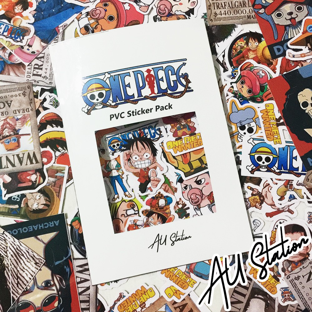 Decal Sticker ONE PIECE PVC, waterproof, stickers for helmets, cars ...