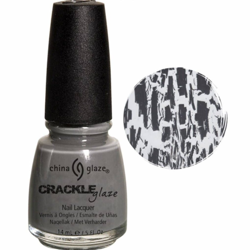 China glaze crackle Cracked Concrete nail lacquer | Shopee Singapore