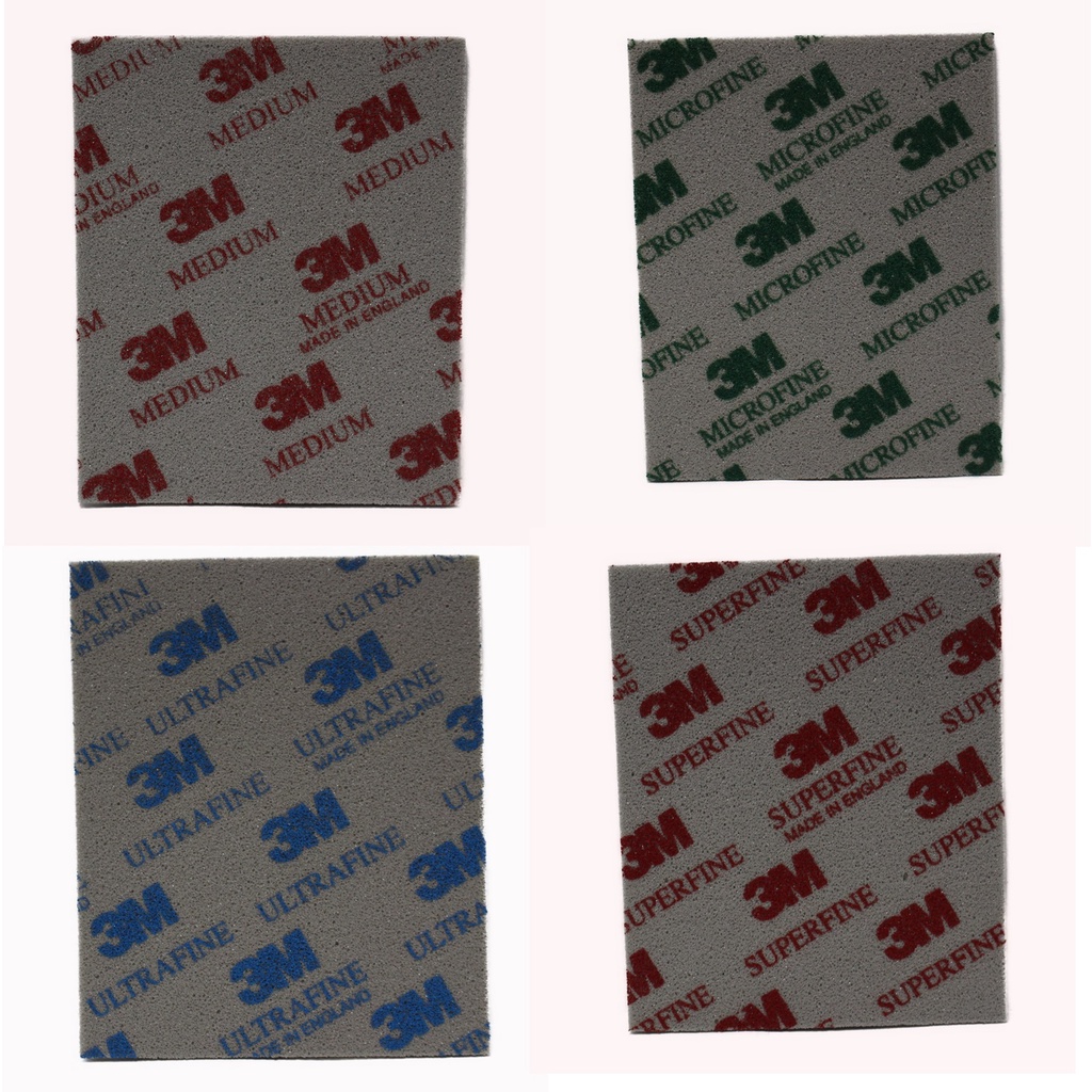 3M Softback Sanding Sponge Microfine Ultrafine Or Medium | Shopee Singapore