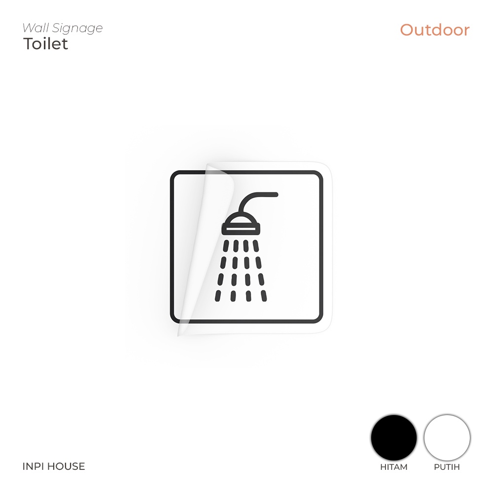 Bath area sticker - shower sign sticker - Door sticker - wall sticker ...