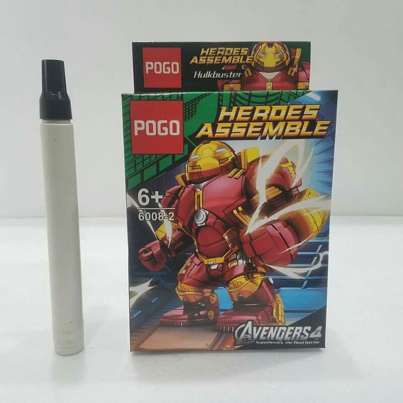 Brick Toy mini Figure Pogo Hulkbuster About 3inch Tall According To ...