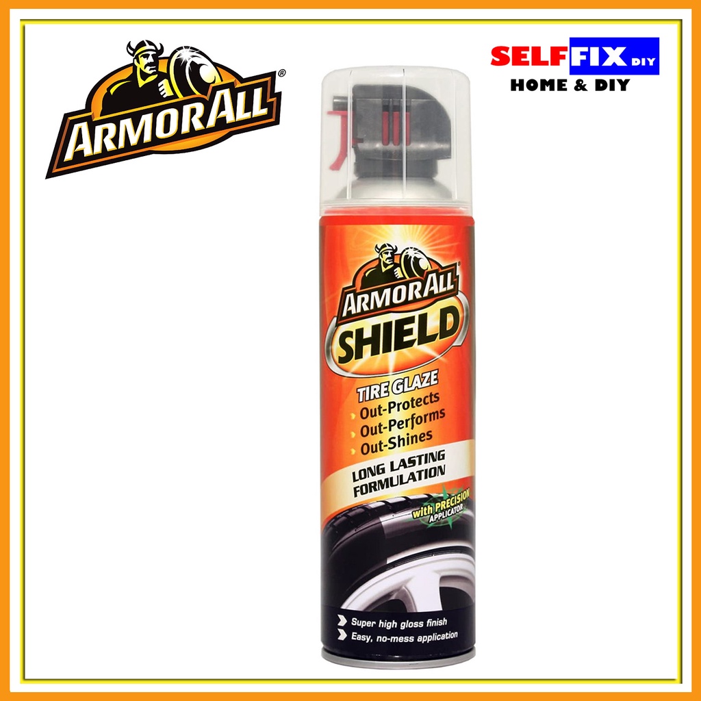 Armor All Shield Tire Glaze 500ml | Shopee Singapore