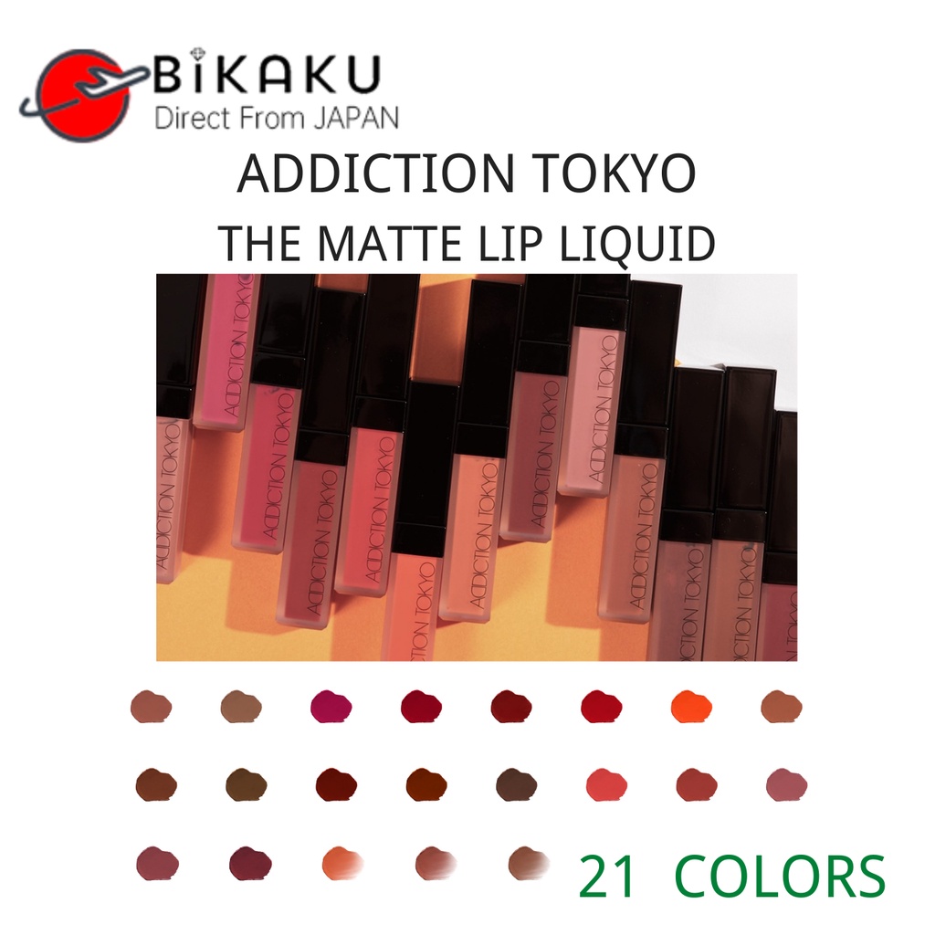 ADDICTION TOKYO The Matte Lip Liquid 6.5 ml Makeup Beauty 🇯🇵【Direct ...
