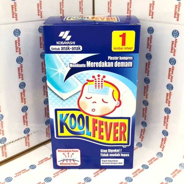 Kool Fever Children Box Of 12 Sachets - Children's Fever Compress ...