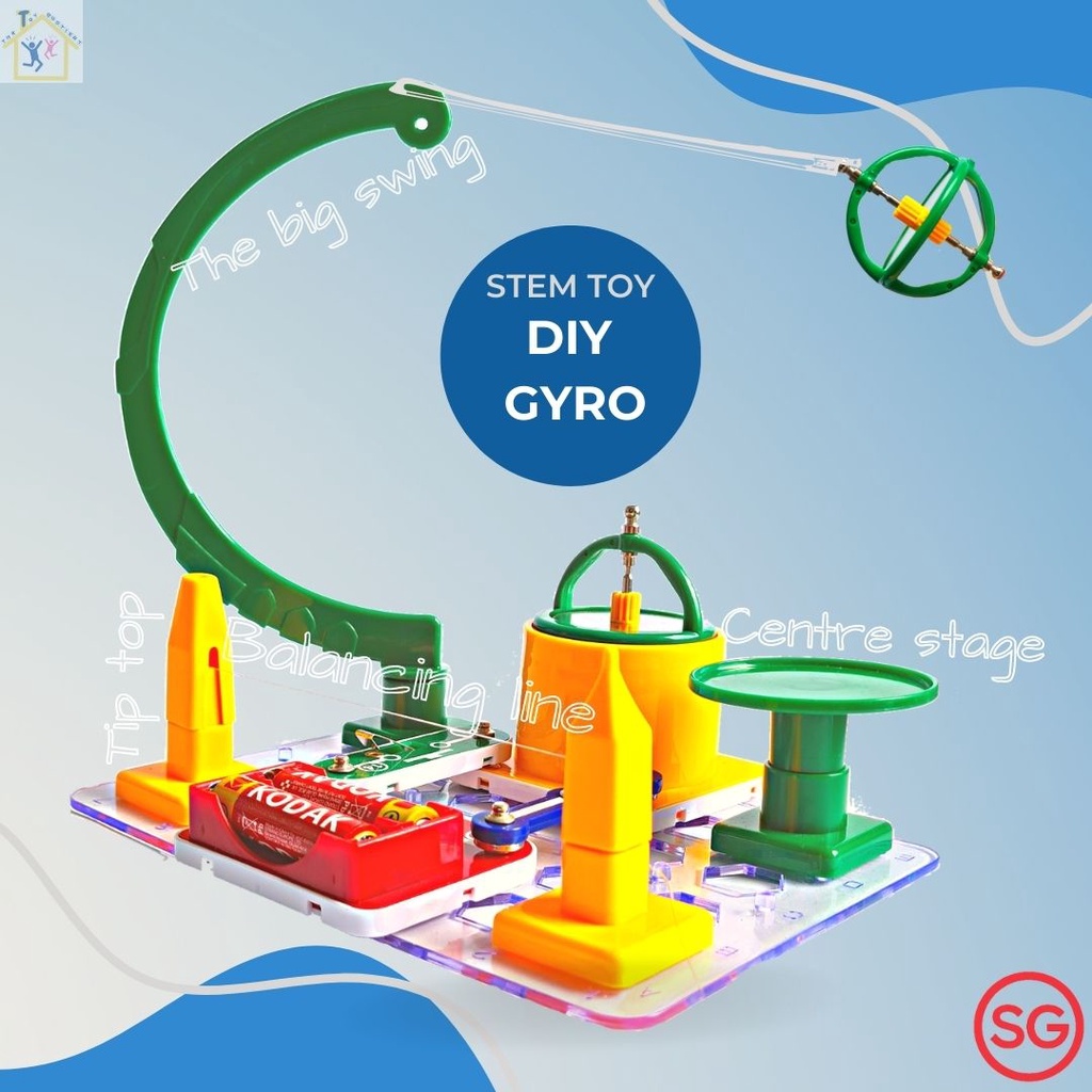 [SG] Space Gyro Snap Circuit - Children Day Gift Educational Science ...