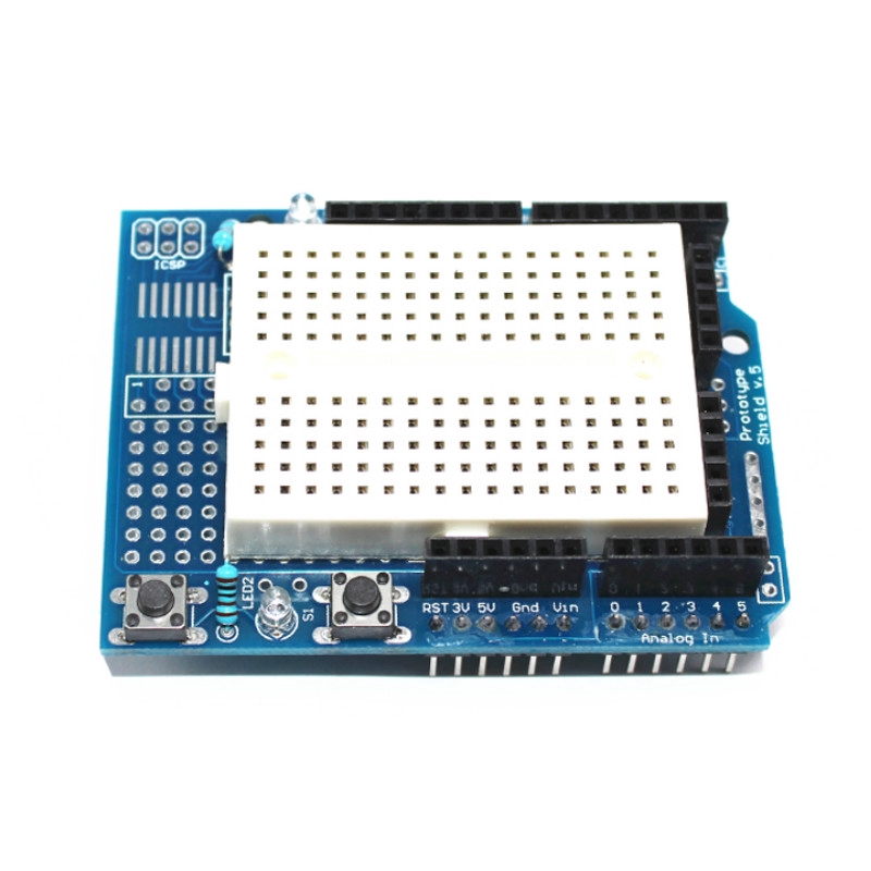 Uno Protoshield Prototype Expansion Board With Syb 170 Mini Bread Board Based Shopee Singapore 