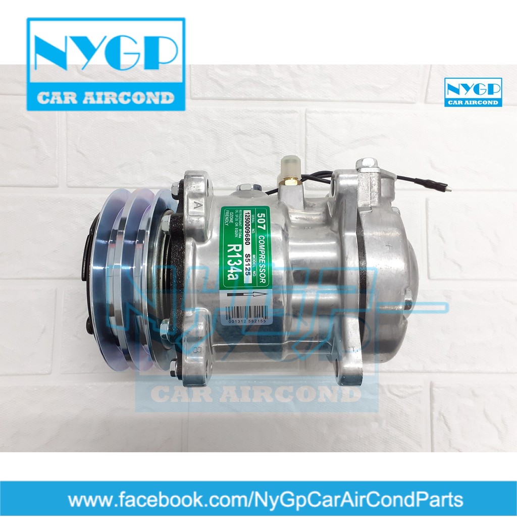 PROTON SAGA OLD 12V 8V MODEL (SANDEN 507 PATCO TYPE) AIRCOND COMPRESSOR ...