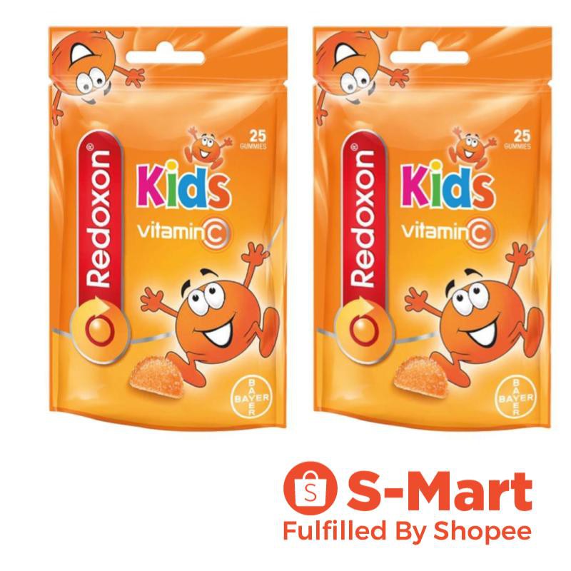 Redoxon Kids Vitamin C Gummies, 25s, Pack of 2 | Shopee Singapore