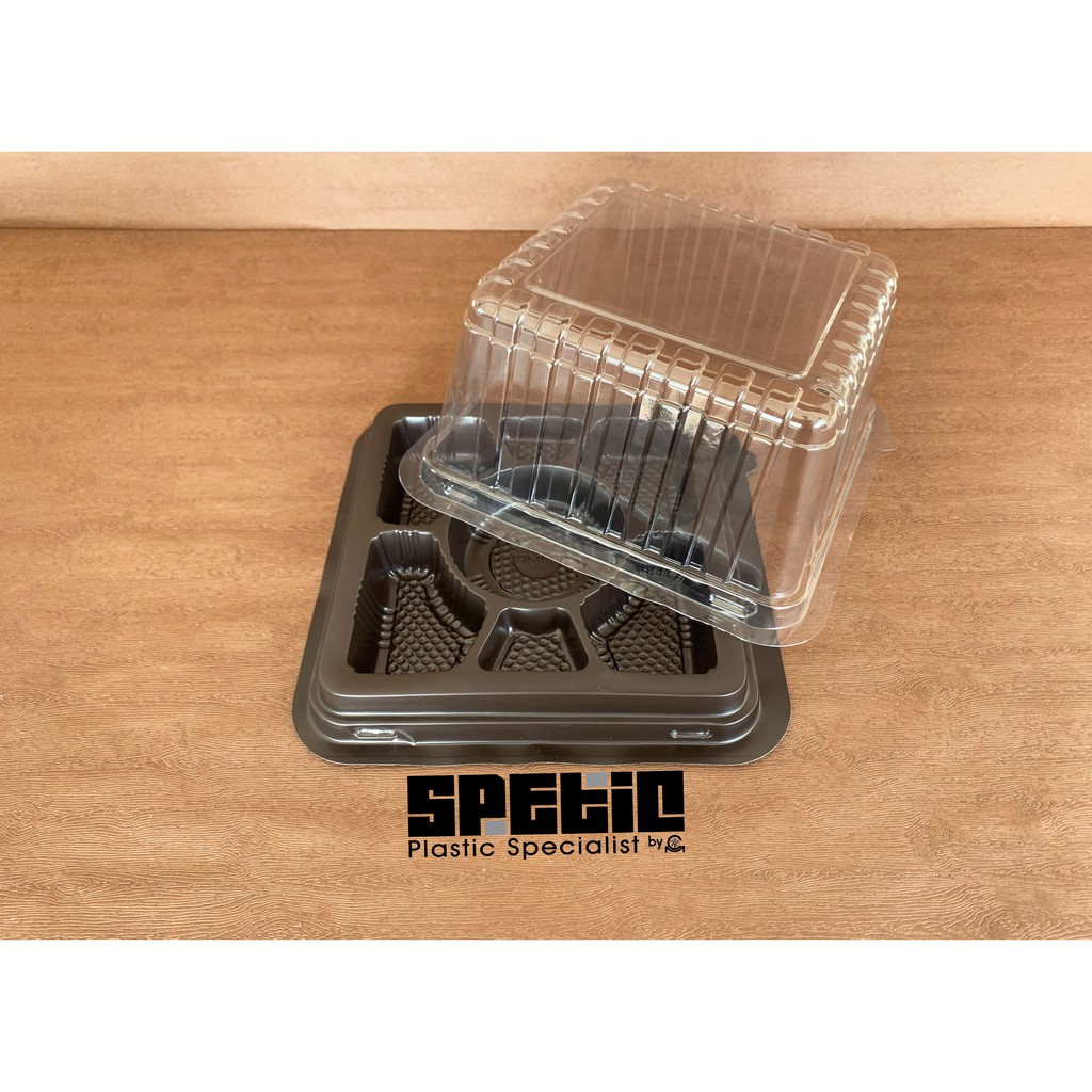 (10 sets) Mica Tumpeng Sekat Box 20x20 / Mica MKB CT20 Mica Sekat Box ...