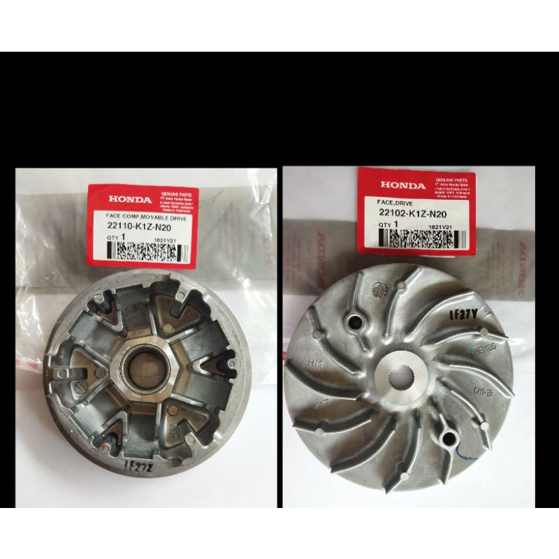 Home ROLLER Package - PCX 160cbs ABS FACE COMP MOVABLE DRIVE FACE DRIVE ...