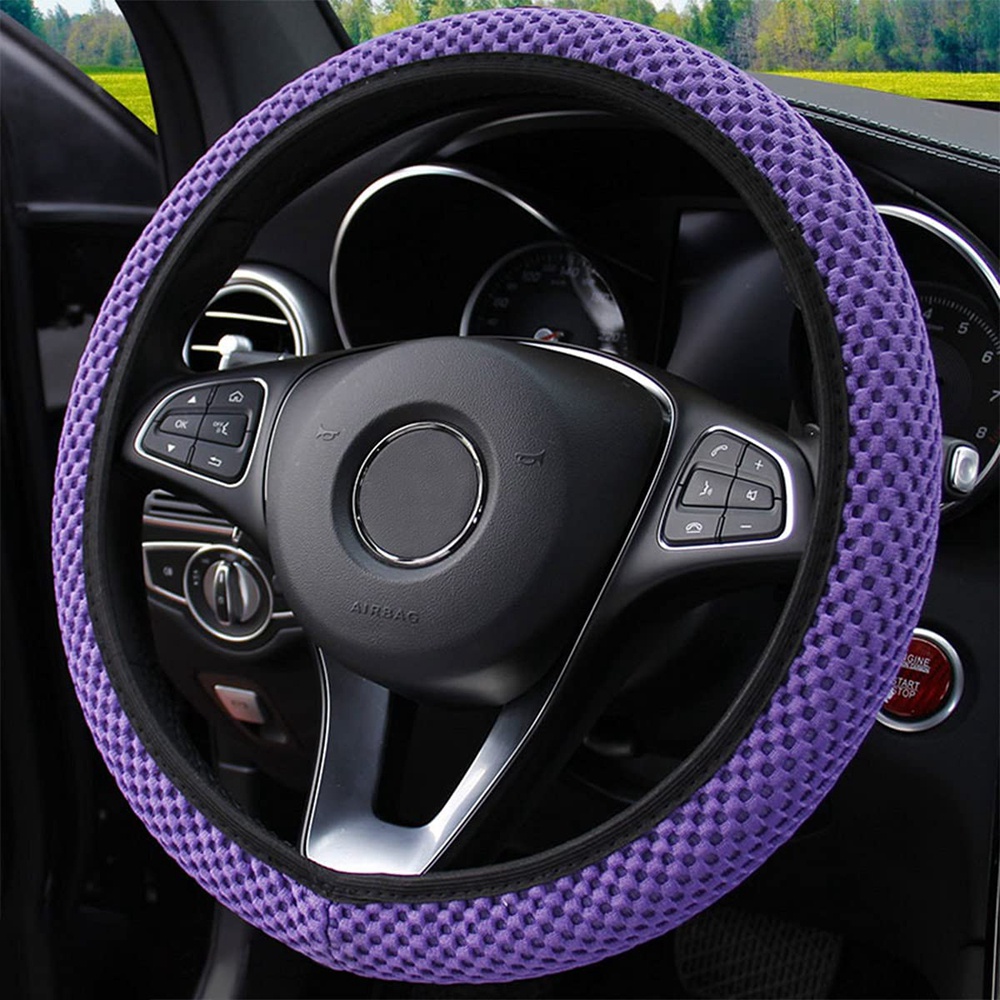 Elastic Stretch Steering Wheel Cover, Universal 15 Inch Automotive ...