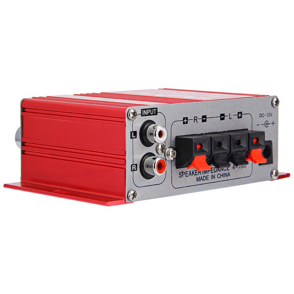 Amplifier Amfli Ampli Power 12V Passive Speaker So Active Stereo 2 ...