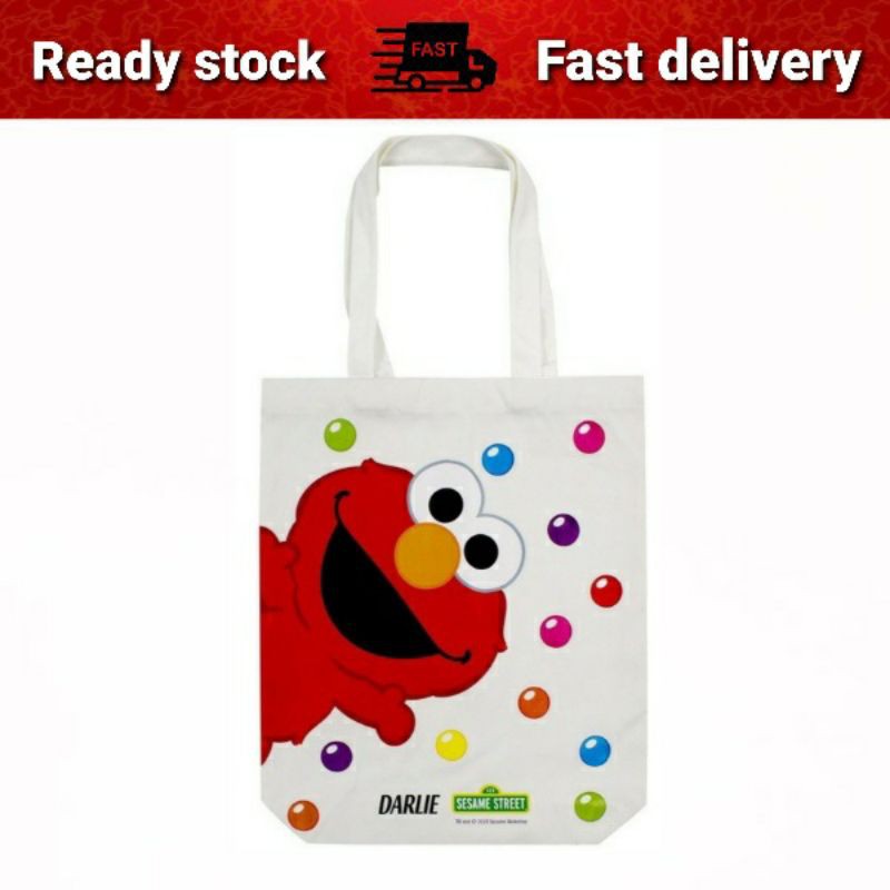 Sesame Street Recycle Bag Darlie | Shopee Singapore