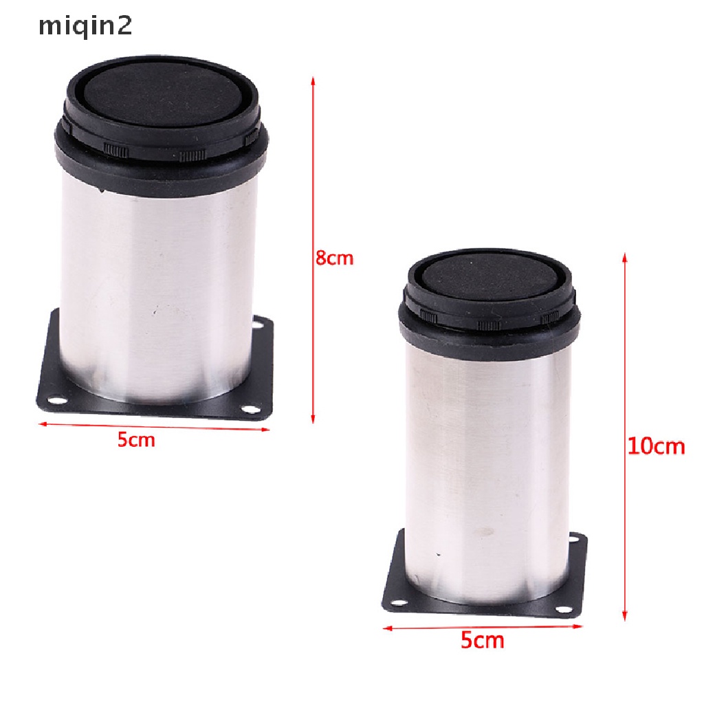 [miqin] Adjustable Cabinet Legs Stainless Steel Kitchen Feets Round ...