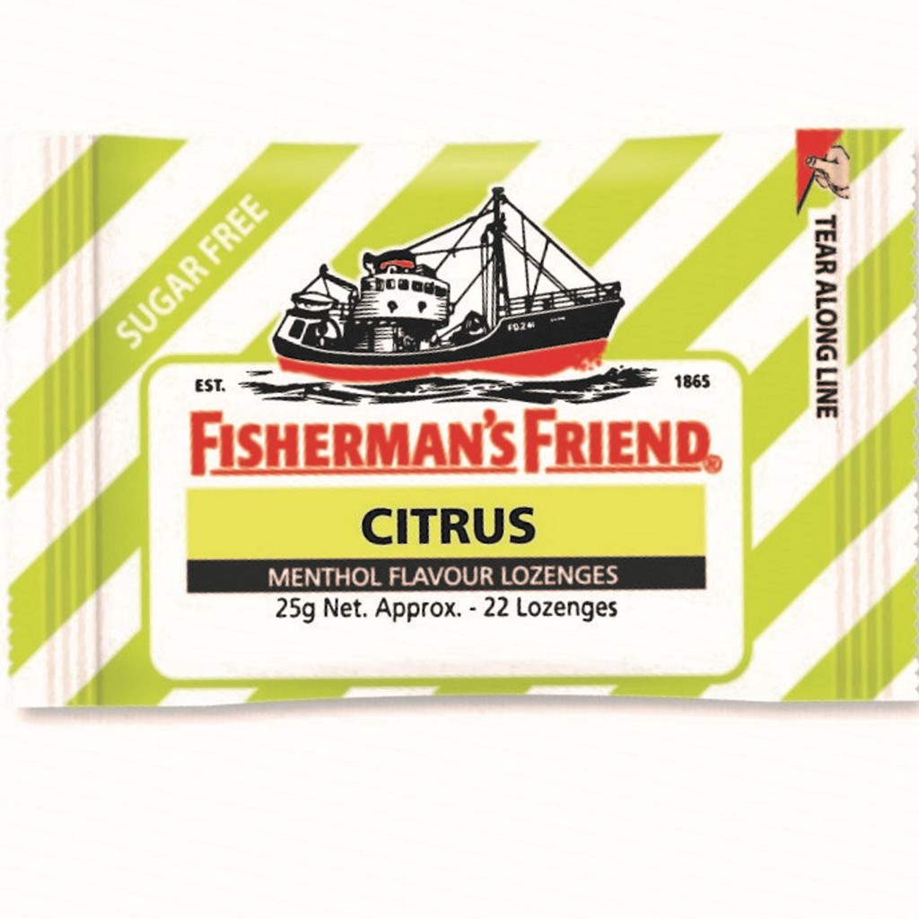 Fisherman's Friend Sugar-Free Citrus Flavour Lozenges (25g x 24 Packs ...