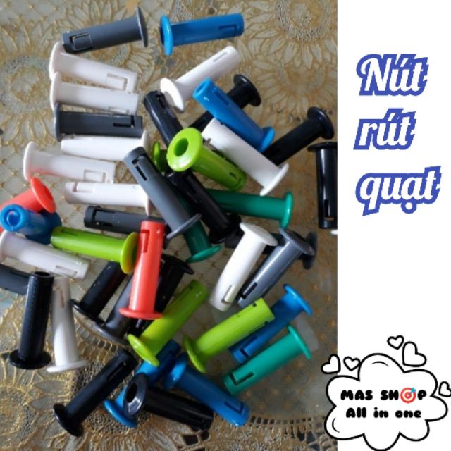 Fan pull button rotates and stands. Plastic mechanical fan knob (Random ...