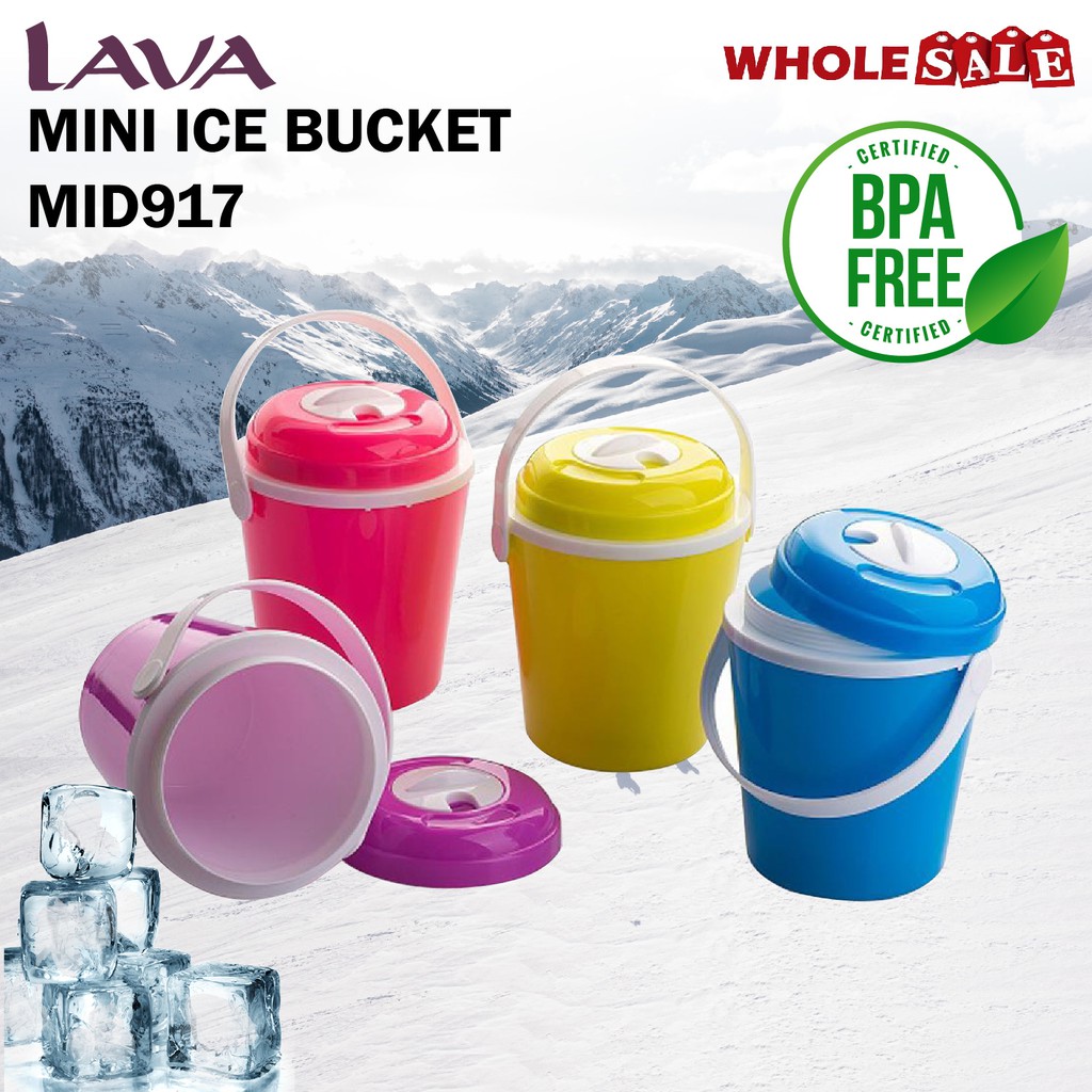 LAVA Mini Ice Bucket MID917 Keep Hot & Cold Lasting BPA Free/Bekas Ais ...