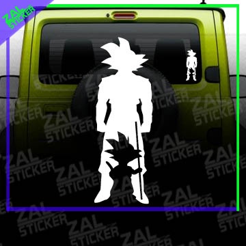 * CAR STICKER GOKU KID SHADOW DRAGON BALL JDM MYVI AXIA ALZA BEZZA SAGA ...