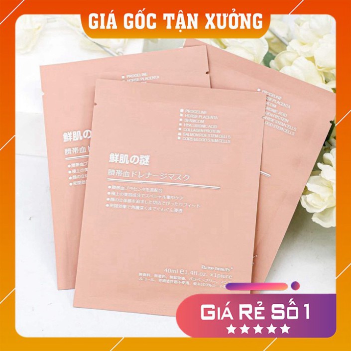 Sheep Placenta Mask Box of 50 packs of Skin Whitening, Anti-Aging ...