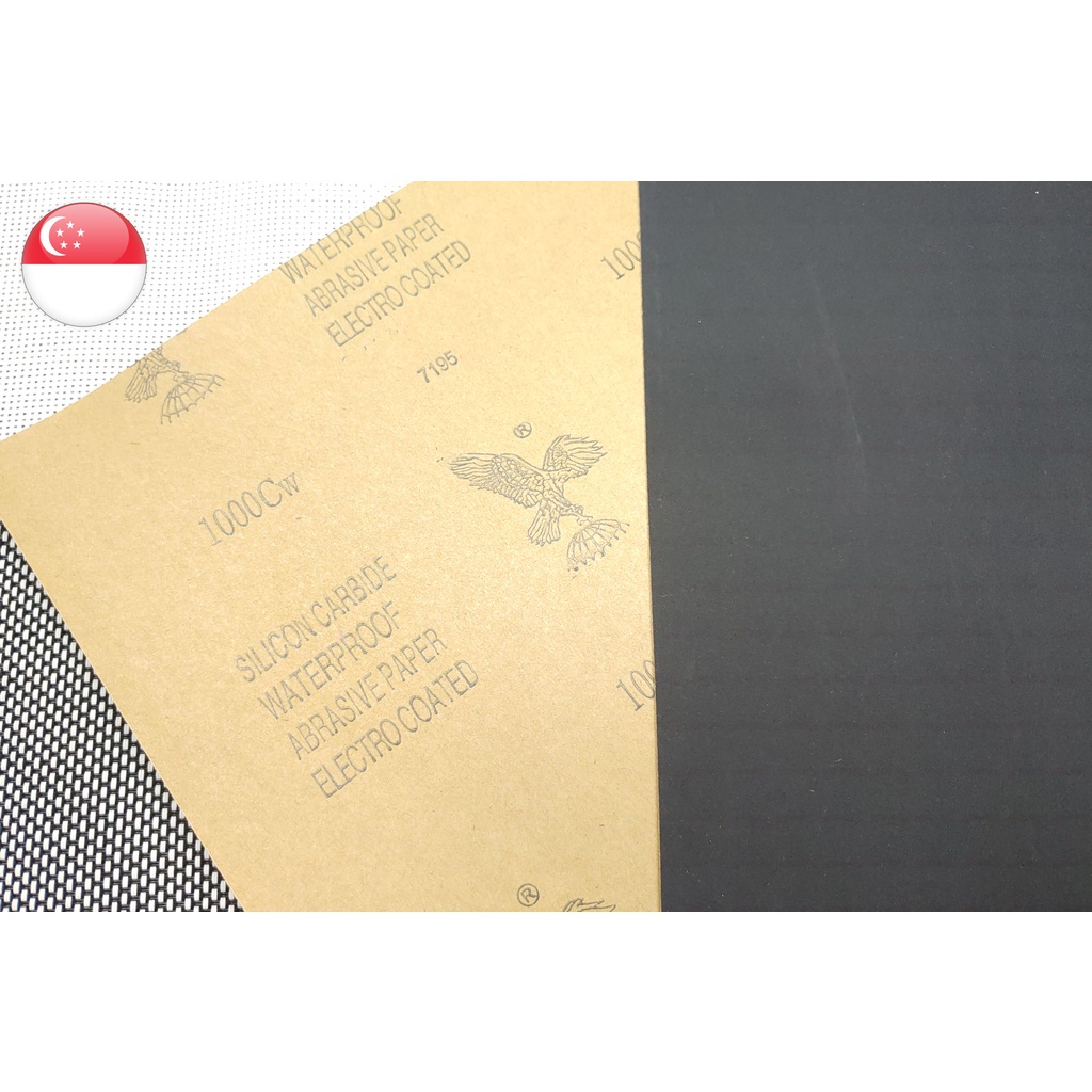 Eagle Brand Abrasive Sand Paper Sandpaper for Resin Metal Wood Sanding ...