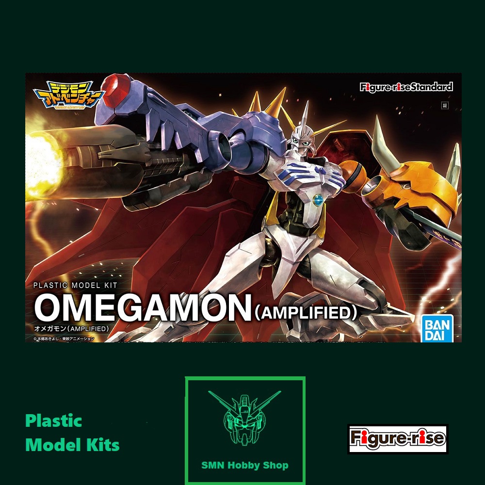 Figure-rise Standard Amplified Omegamon/Omnimon Model Kit [Digimon] (Bandai) | Shopee Singapore