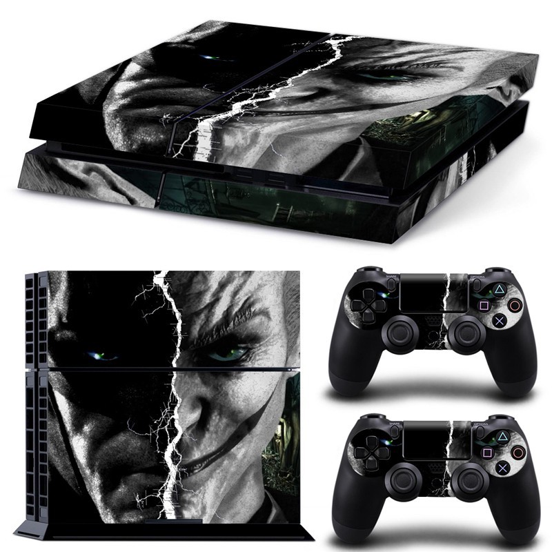 Batman Joker Skin Stickers Decals PS4 Console Controllers | Shopee ...