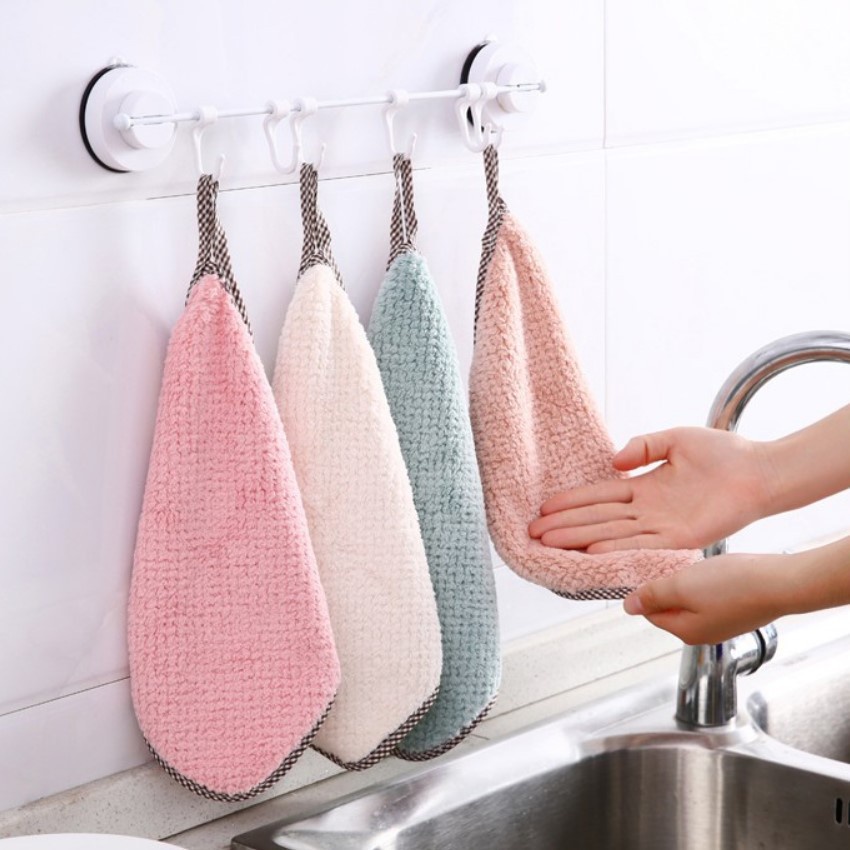 Multi-purpose Handkerchief Super Absorbent Wool Fabric (3 Colors ...