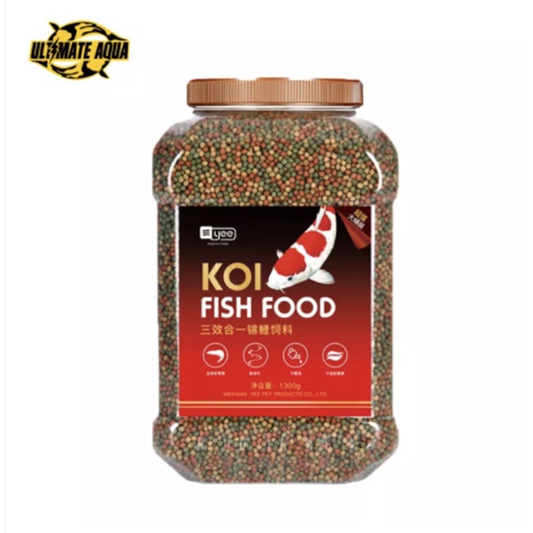 YEE KOI Food, Triple Effect Fish Food Pellet, KOI Fish Grain, Provide ...