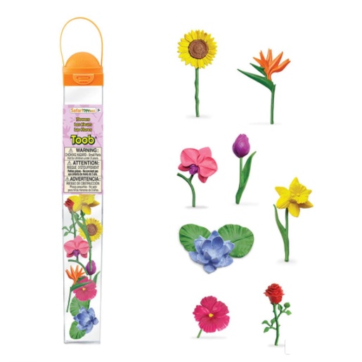 Safari Ltd Toob Flowers Miniature models - Pretend play | Shopee Singapore
