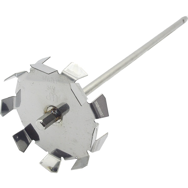 [SG STOCK] 5" CEMENT MIXER PLATE With Shaft + ROD Saw Tooth Round ...